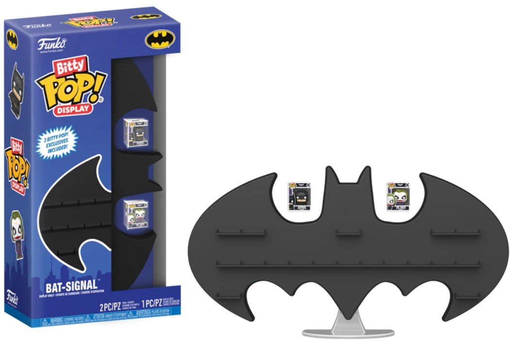 funko pop! bitty pop display podstawka batman signal w/2 exclusive ...