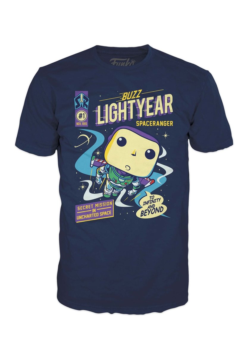 Funko Pop! Boxed Tee: Toy Story - Buzz - XS wielokolorowa - Funko ...
