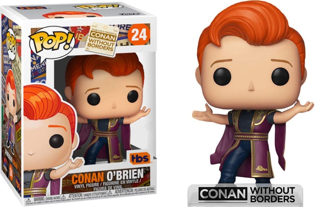 Funko POP! Conan, figurka kolekcjonerska, O'Brien, 24 - Funko POP ...
