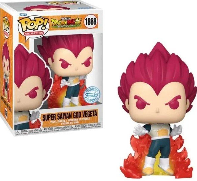 funko pop! dbs broly animation 1868 ssg vegeta (gw) dragon ball - Inna ...