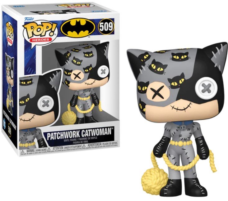 funko pop! dc patchwork - pop heroes n° 509 - catwoman - Funko POP ...