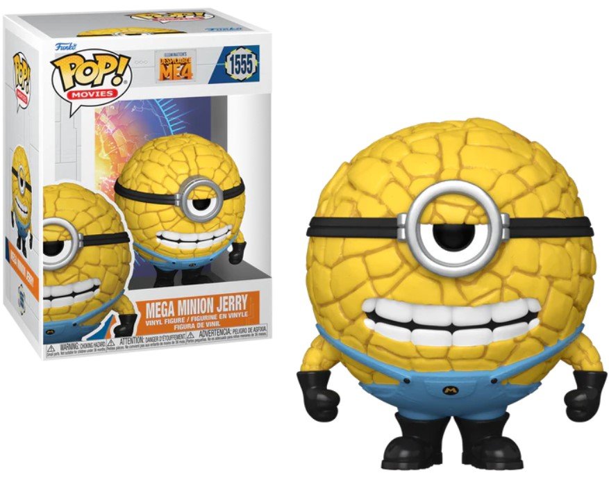 funko pop! despicable me 4 movies 1554 super jerry minionki figurka ...