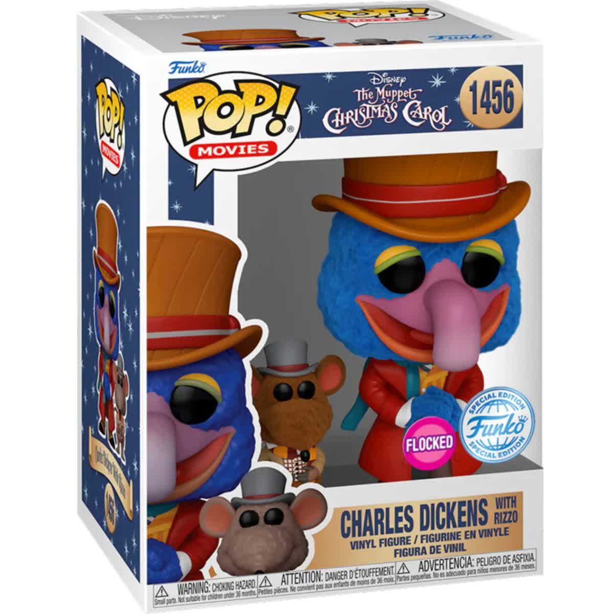 Funko POP Disney The Muppet Christmas Carol 1456 Charles Dickens With ...