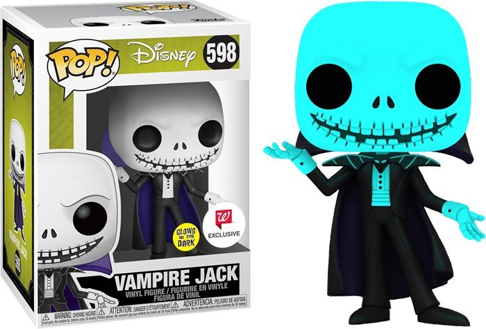 Funko POP Disney The Nightmare Before Christmas 598 Vampire Jack glow ...