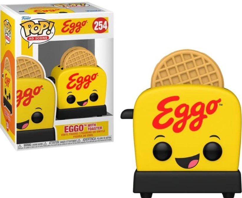 funko pop! eggo ad icon 254 eggo with toaster - Funko POP ! | Sklep ...