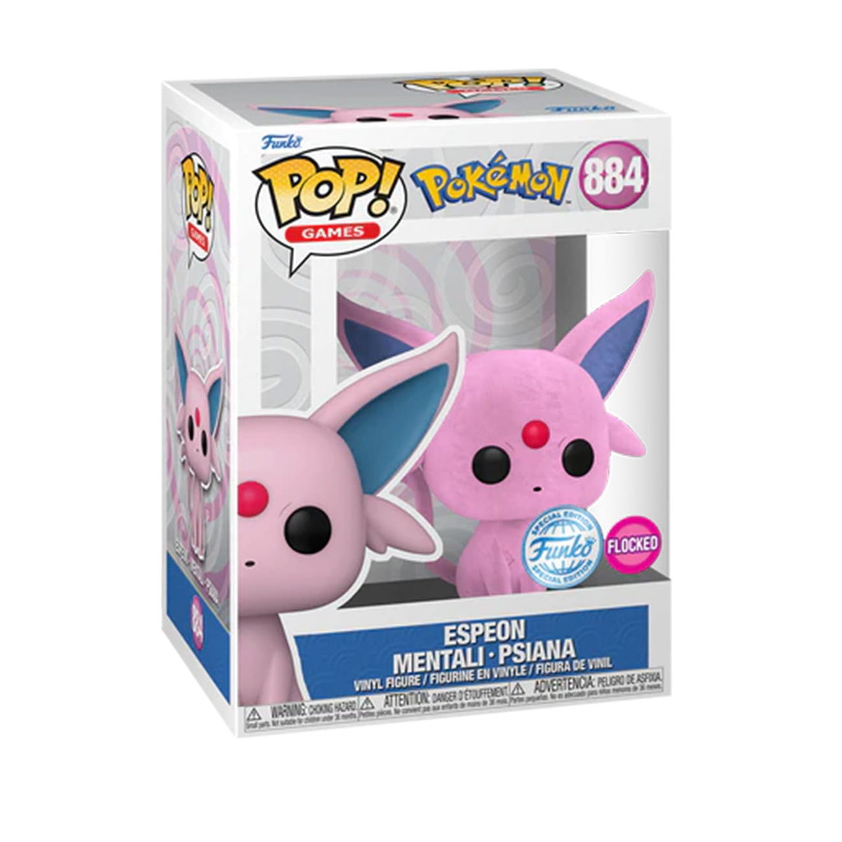 Funko POP! - Espeon 884 (FLOCKED) - POKEMON - Funko | Sklep EMPIK.COM
