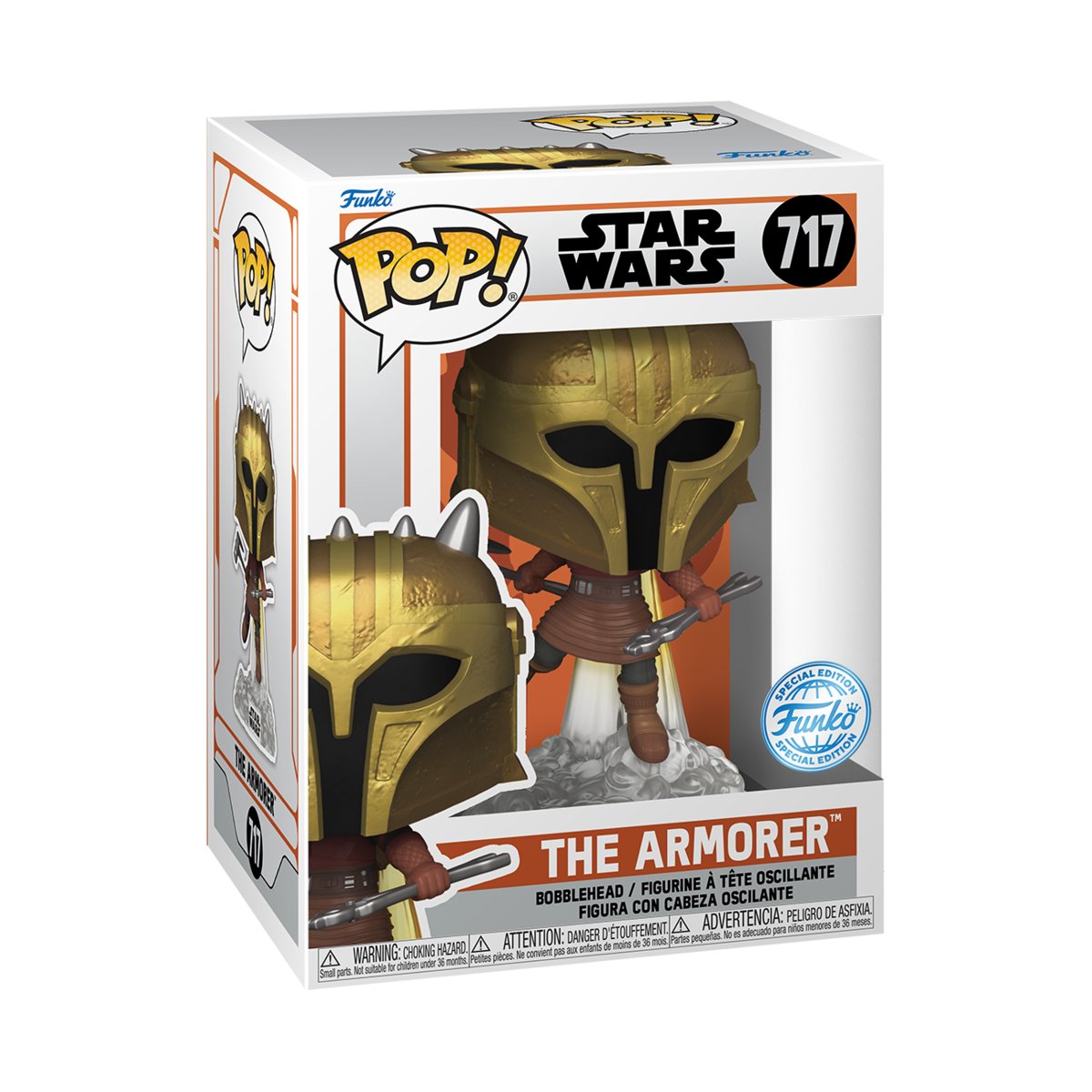 Funko POP! Exclusive,figurka kolekcjonerska,The Mandalorian,The Armorer ...