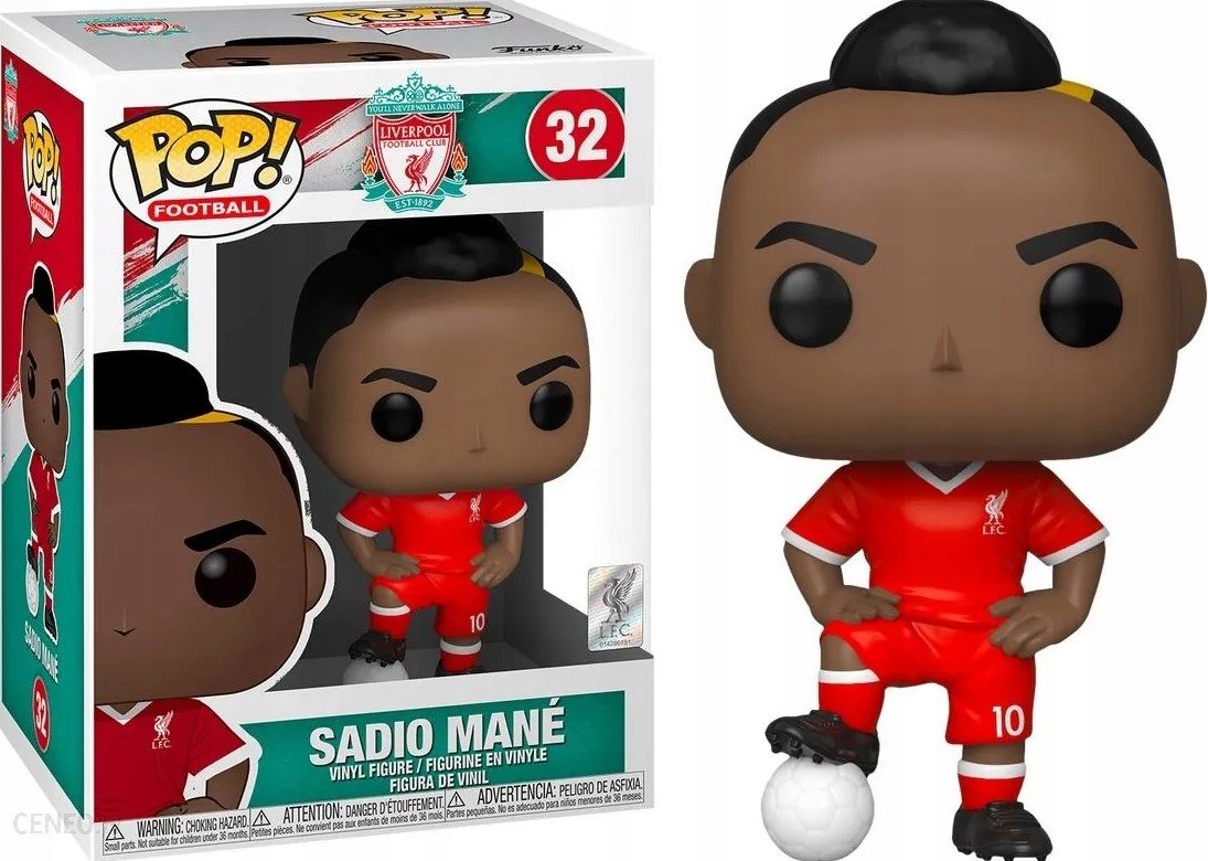 FUNKO POP! Figurka FOOTBALL LIVEPOOL: SADIO MANE 32 - Funko | Sklep ...