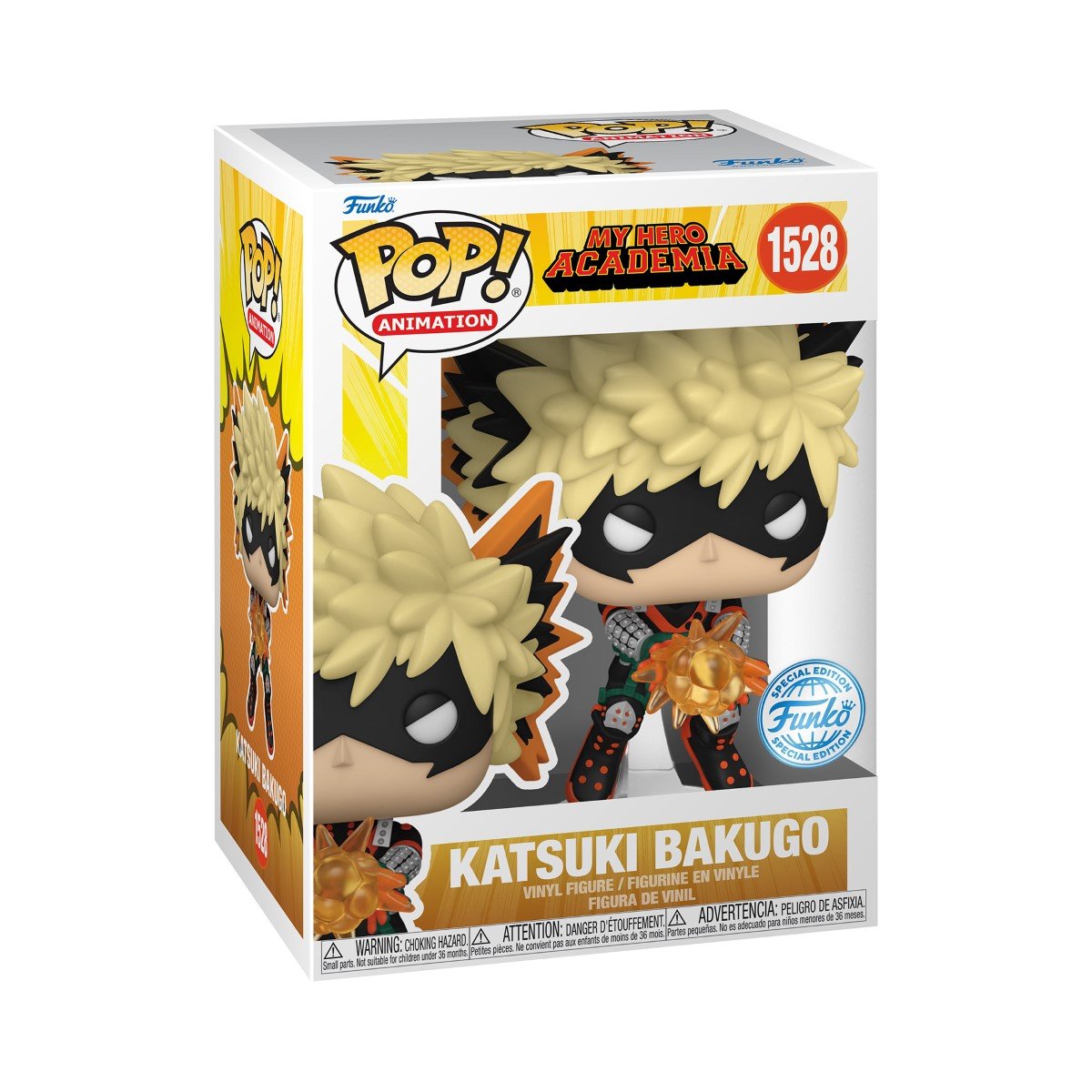 Funko POP!, figurka kolekcjonerska, Animation: MHA- Bakugo w/CH (GW ...