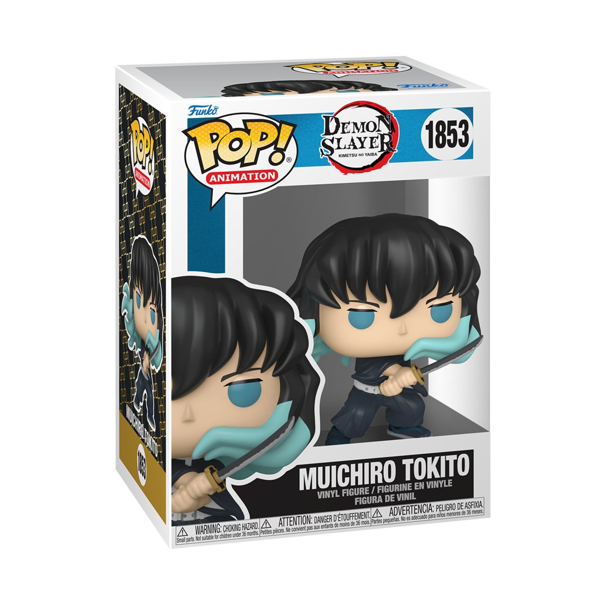 Funko POP!,figurka kolekcjonerska,Demon Slayer S3,Muichiro (Attack ...