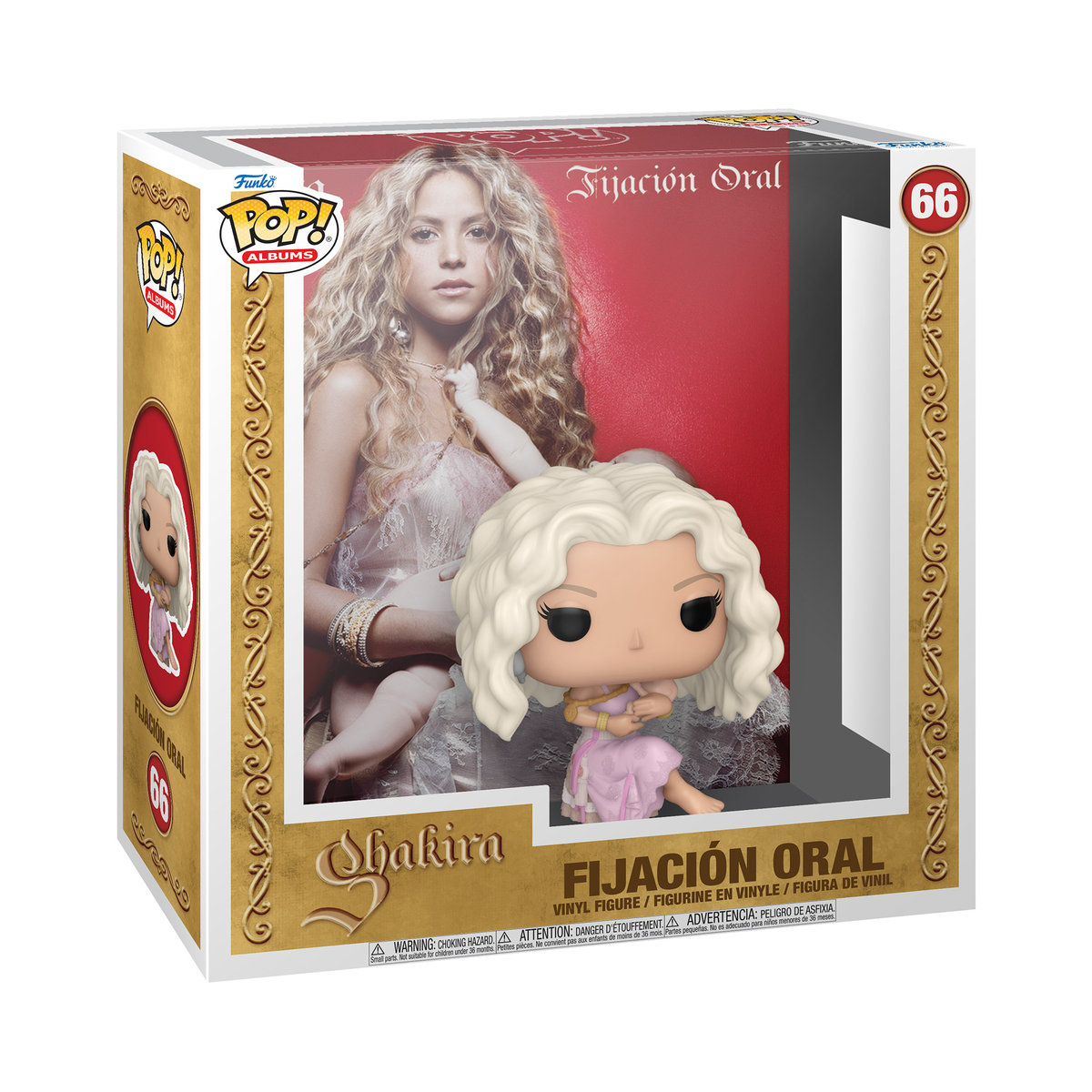 Funko POP!,figurka kolekcjonerska,Funko IP,Shakira, Fijación Oral, 66 ...