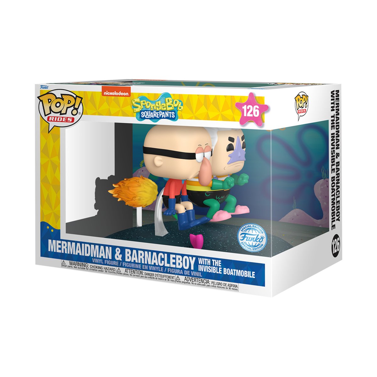 Funko POP!,figurka kolekcjonerska,Spongebob Squarepants,Mermaidman and ...