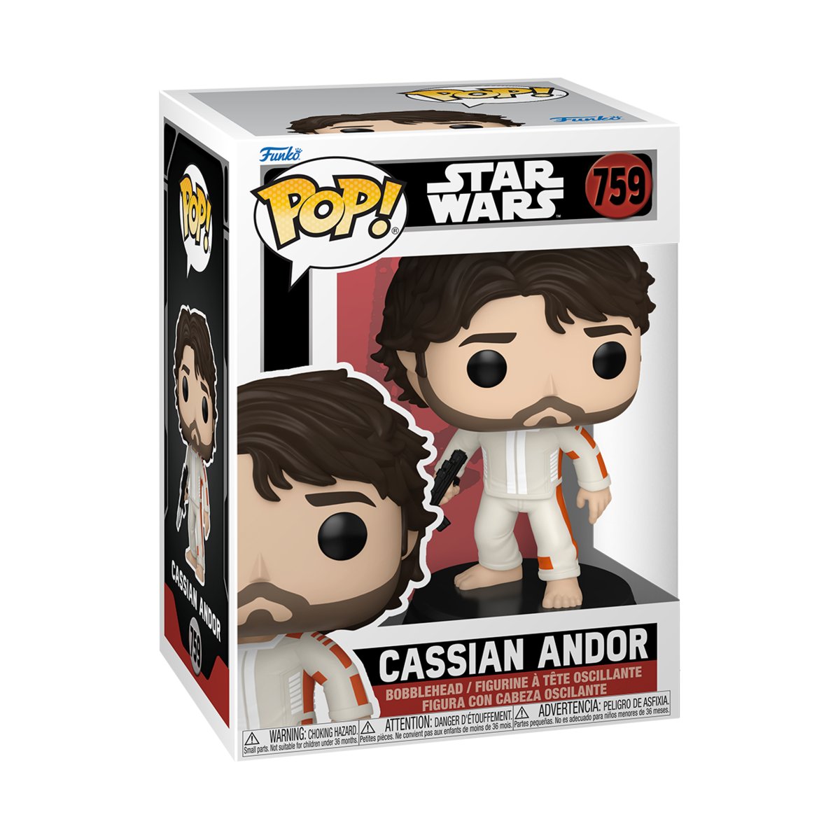 Funko POP!,figurka kolekcjonerska,Star Wars: Andor,S2- Cassian Andor ...