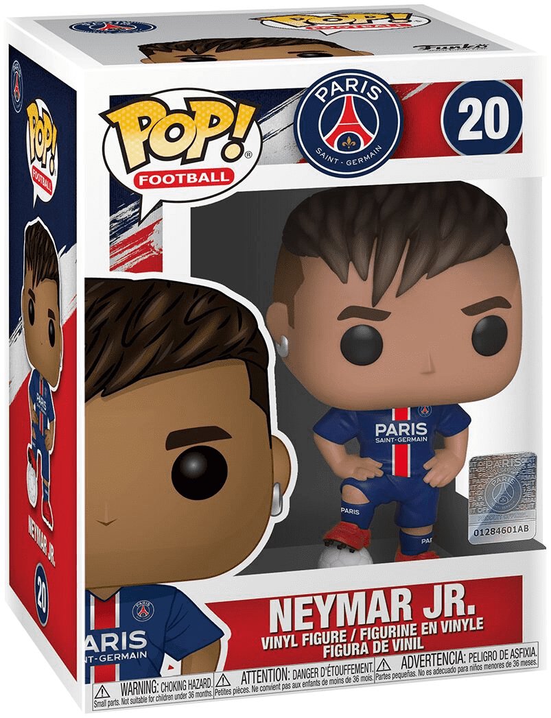 Funko POP! Football, figurka kolekcjonerska, PSG, Neymar da Silva ...