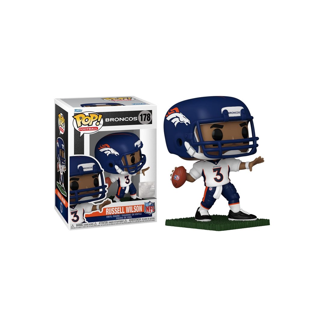 Funko POP Football NFL Broncos Russell Wilson 178 - Inna marka | Sklep ...