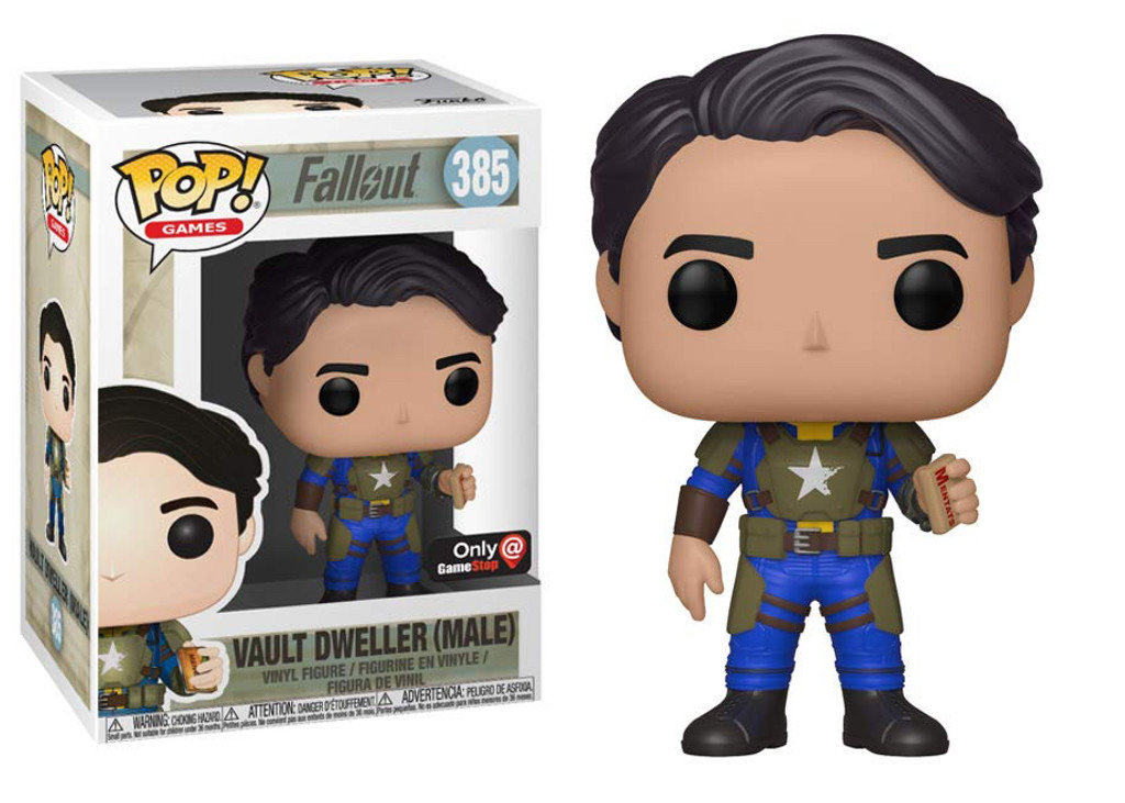 Funko POP! Games, figurka kolekcjonerska, Fallout, Vault Dweller (Male ...