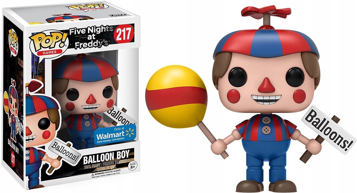 Funko POP! Gry: Five Nights at Freddys - Balloon Boy Exclusive - Funko ...