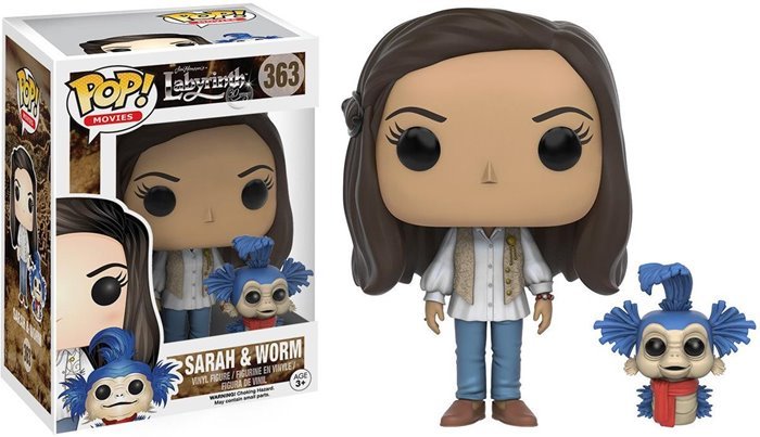 Funko POP Labyrinth 363 Sarah & Worm - Funko - POP! | Sklep EMPIK.COM