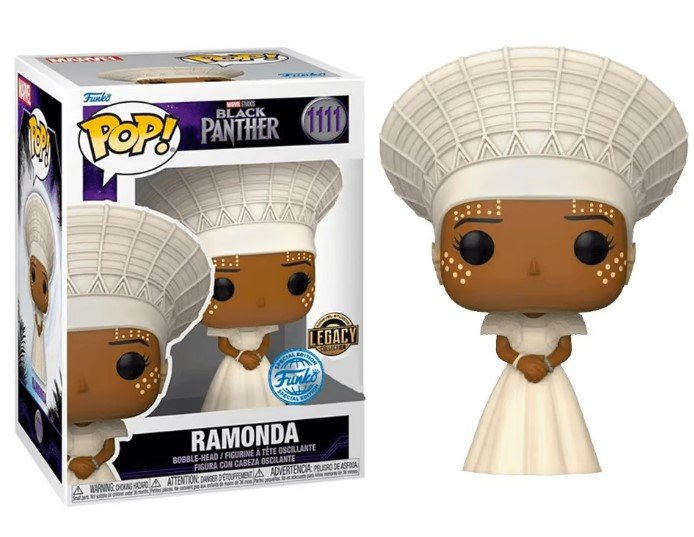 Funko POP! Marvel, figurka kolekcjonerska, Black Panther Legacy Ramonda ...