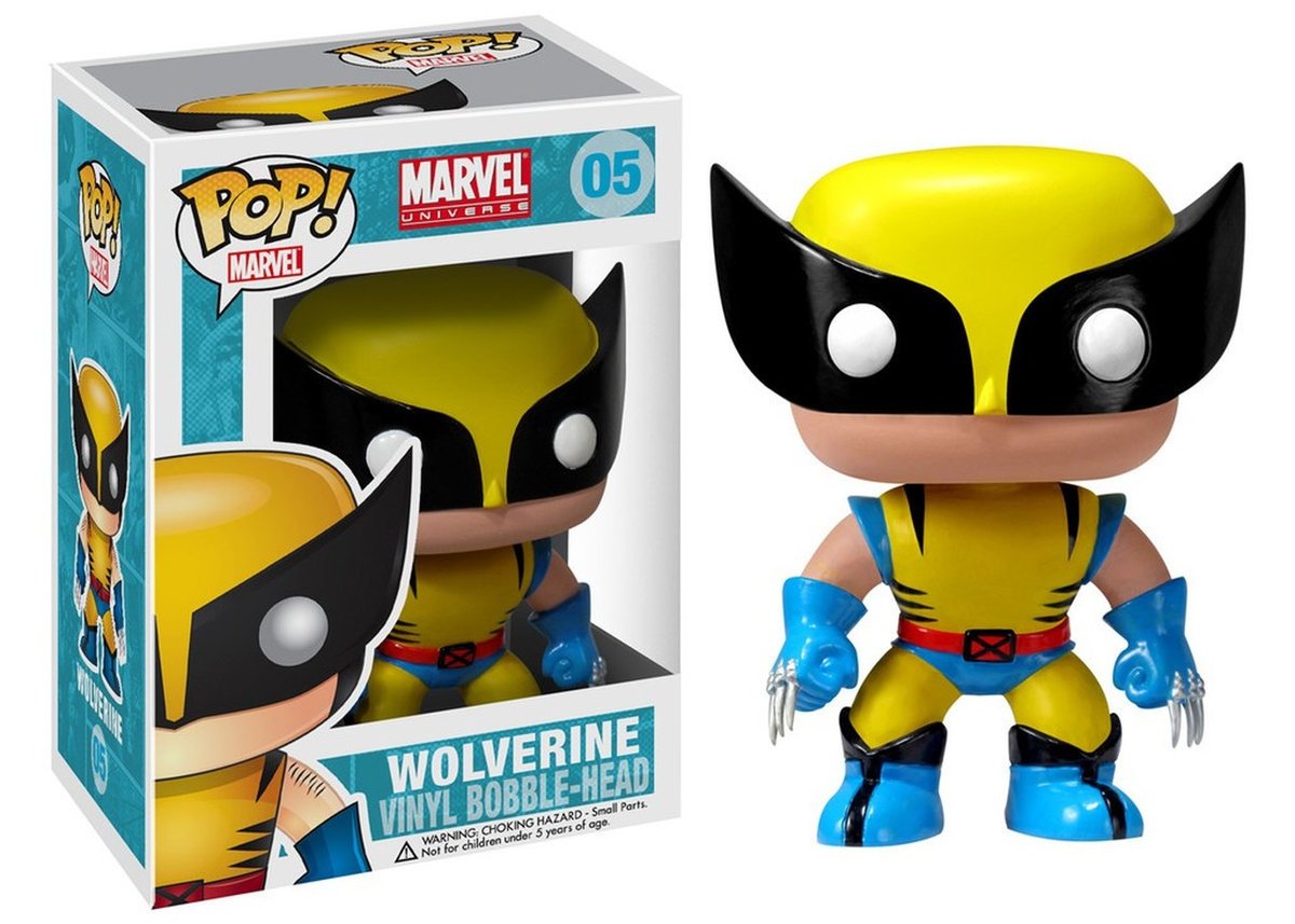 Funko POP! Marvel, figurka kolekcjonerska, Wolverine, 05 - Funko POP ...