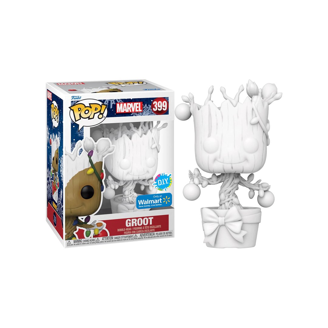 Funko Pop! Marvel Holiday Groot (Diy) (Wh) 399 - Funko | Sklep EMPIK.COM