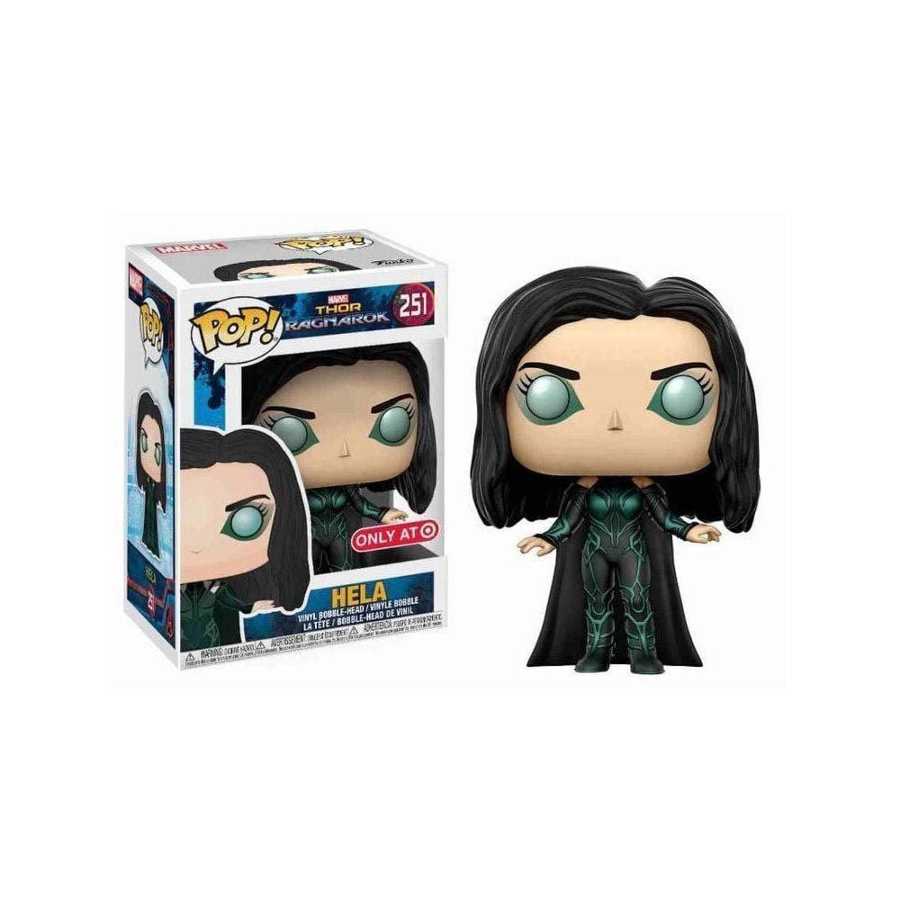 Funko Pop Marvel Thor Ragnarok Unmasked Hela Ekskluzywna Bobble Head ...