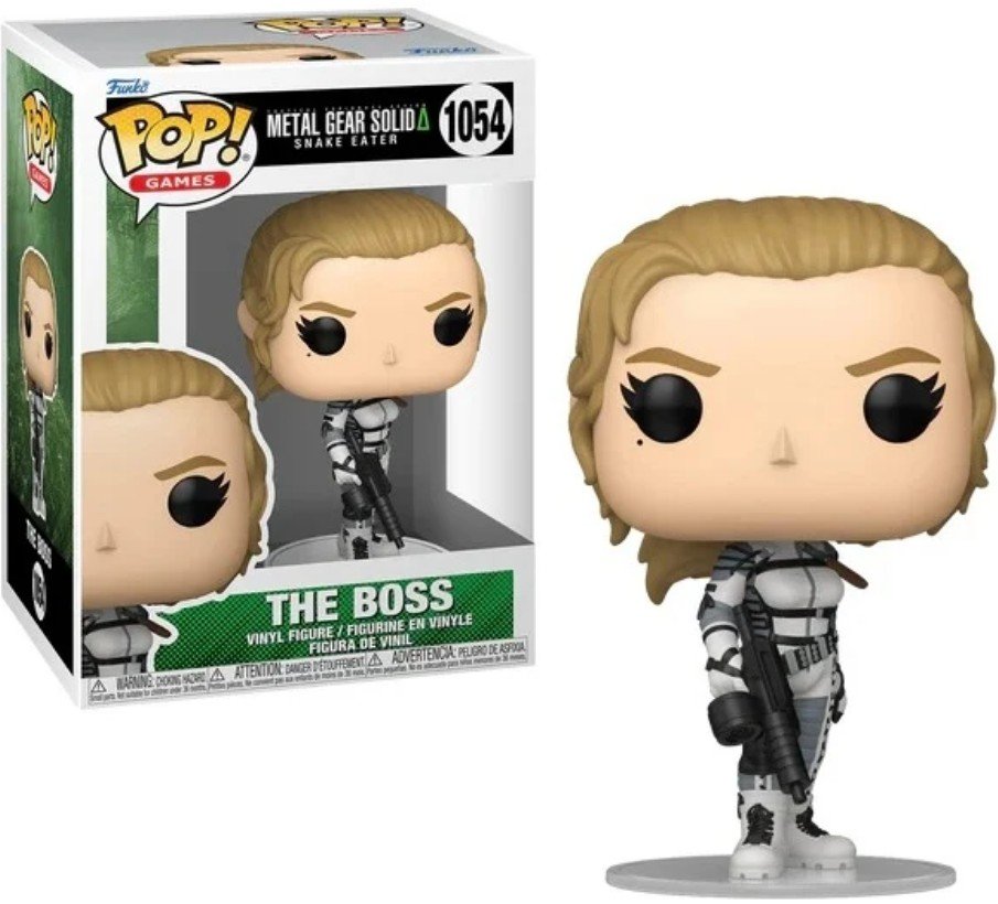 Funko POP! metal gear solid snake eater games 1054 the boss figurka ...