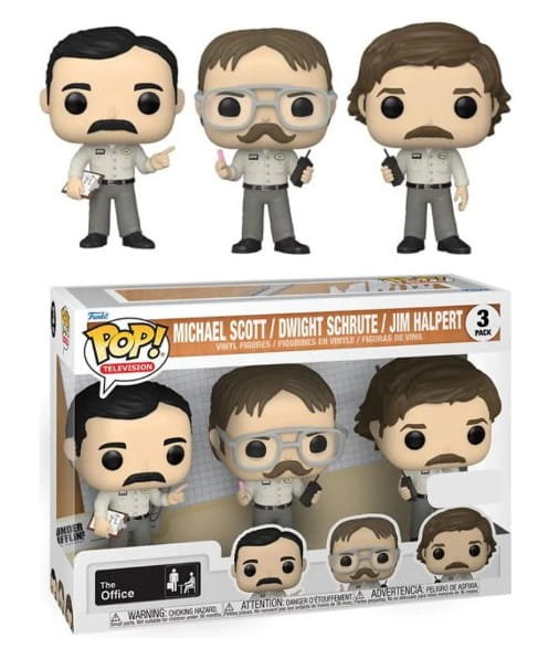 Funko Pop! - Michael Dwight Jim - The Office #3Pack - Funko | Sklep ...