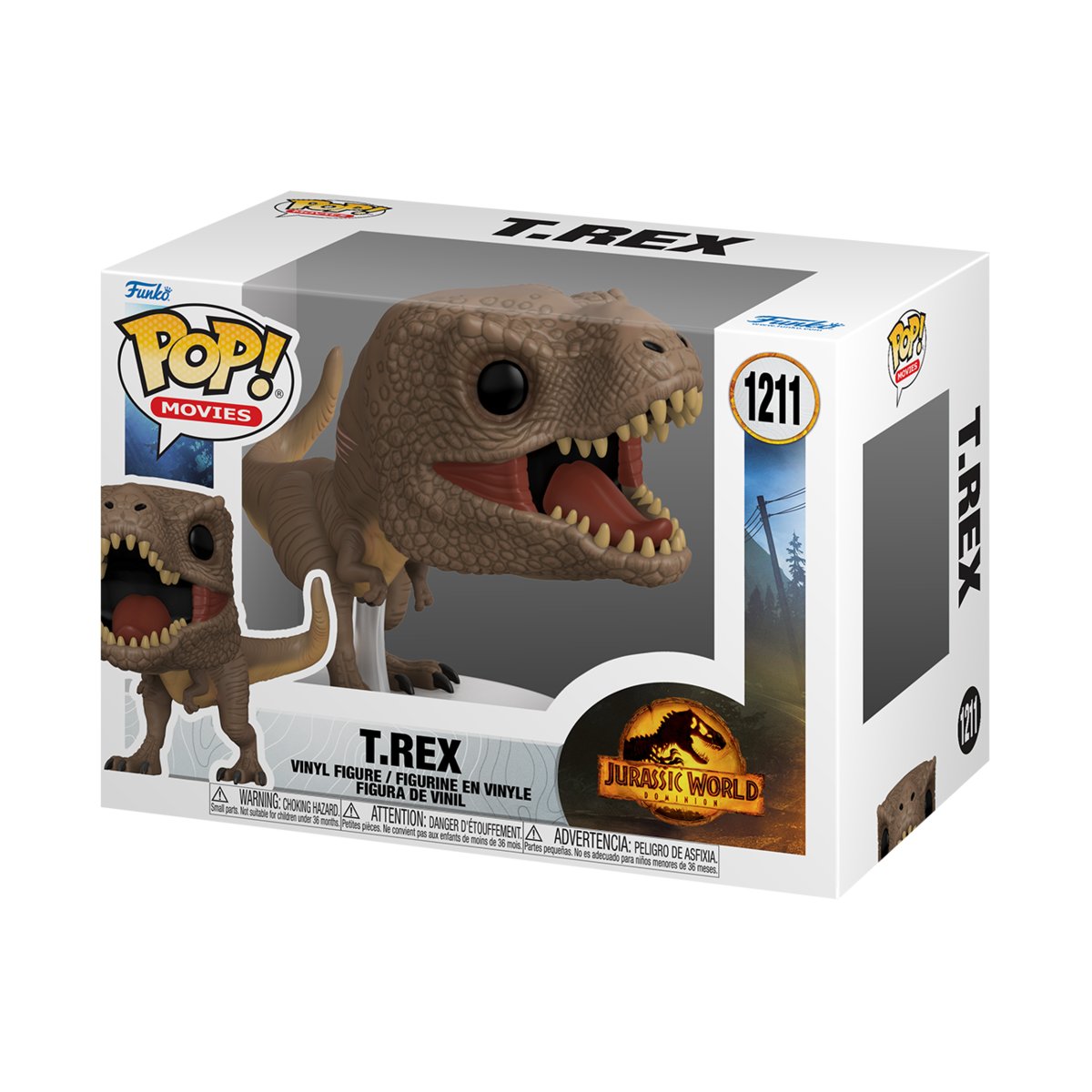 Funko POP! Movies, figurka kolekcjonerska, Jurassic World, T.Rex, 1211 ...