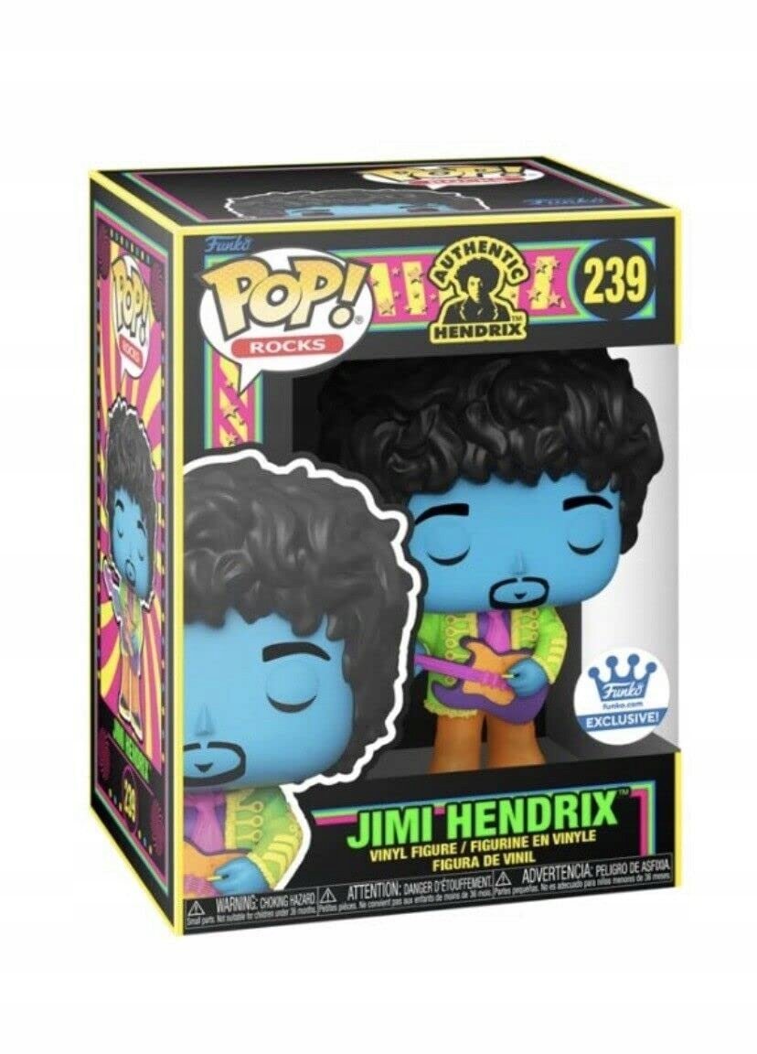 Funko POP! Muzyka Black Light Jimi Hendrix Ekskluzywna - Funko | Sklep ...