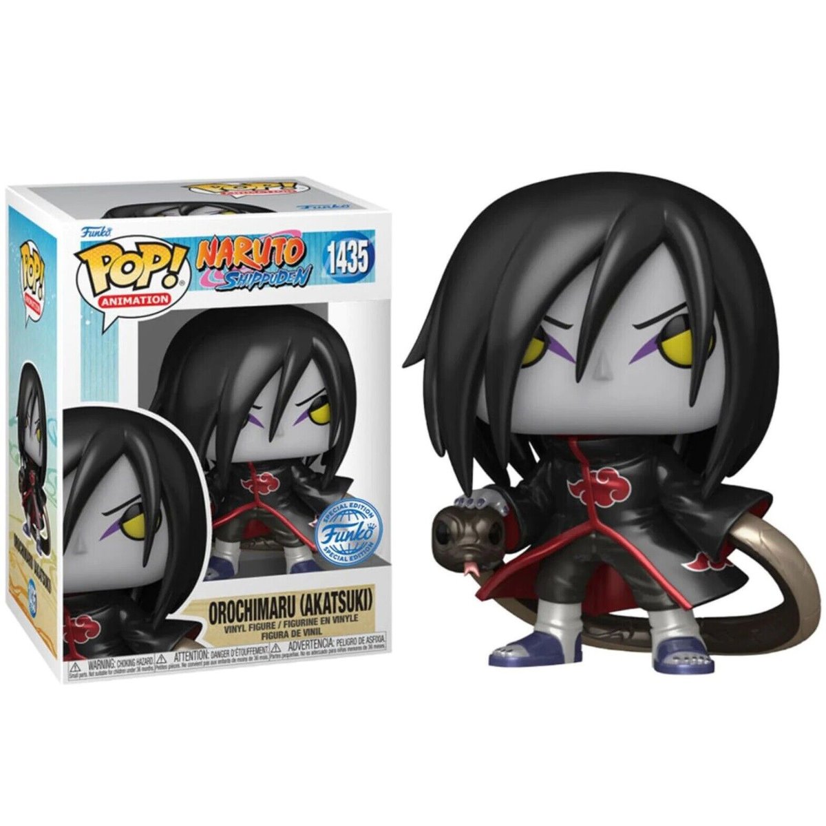 funko pop! naruto shippuden orochimaru akatsuki exclusive 1435 - Funko ...