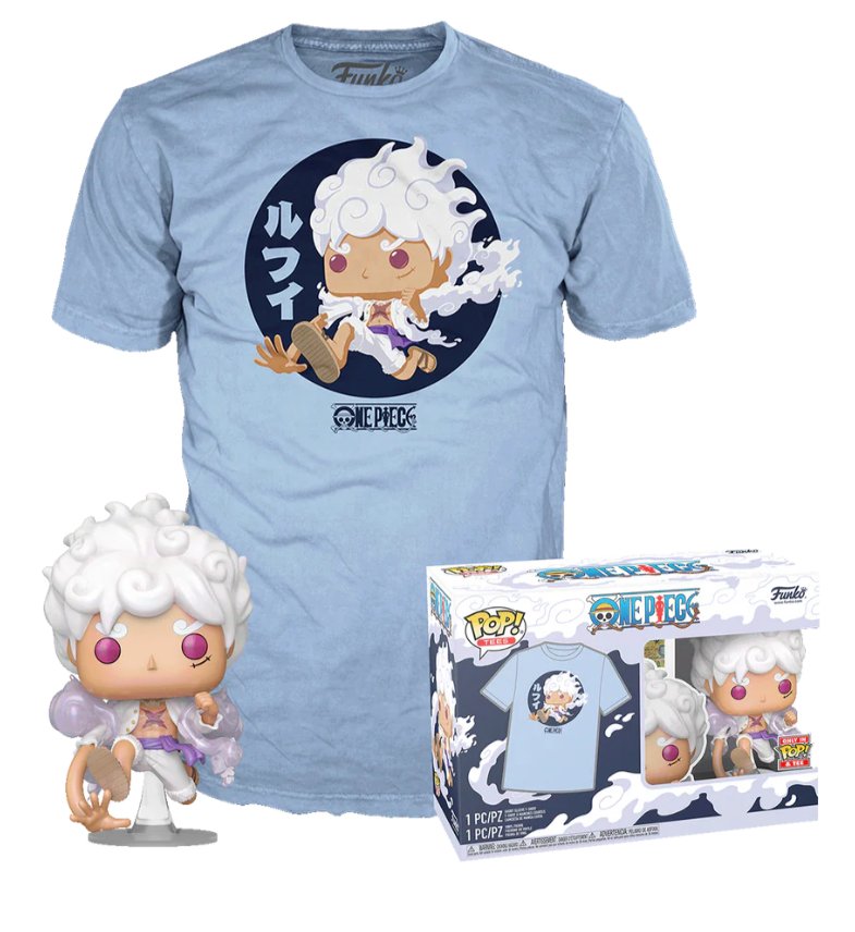 funko pop! one piece 1607 luffy gear five tee (m) - Funko POP ! | Sklep ...