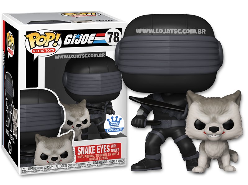 Funko POP! Retro Toys, figurka kolekcjonerska, G.I. Joe, Snake Eyes ...