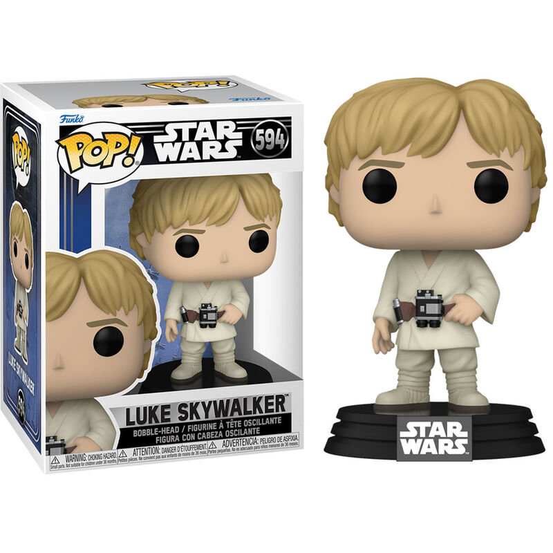 Funko POP! Star Wars, figurka kolekcjonerska, Luke Skywalker, 594 ...