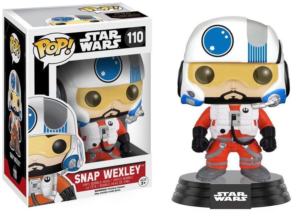 Funko POP! Star Wars, figurka kolekcjonerska, Snap Wexley, 110 - Funko ...