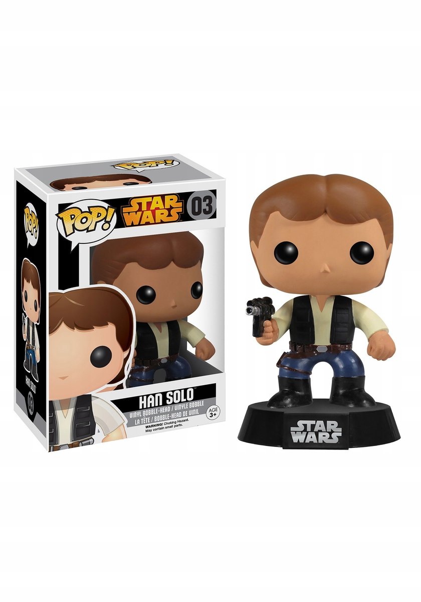 Funko Pop Star Wars Han Solo Figurka akcji - Funko | Sklep EMPIK.COM