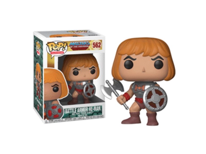 Funko Pop Television: Masters Of The Universe - Battle Armor He-Man Collectible Vinyl Figure ...