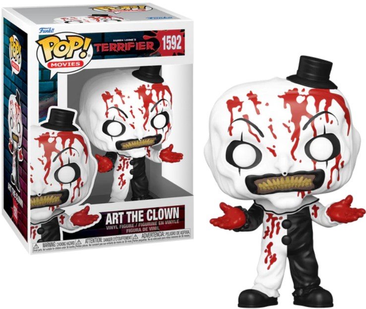 funko pop! terrifier movies 1592 art the clown (bloody) - Funko POP ...