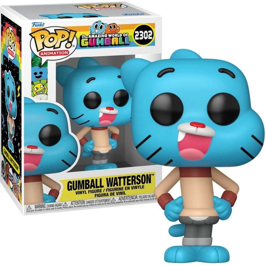 funko pop! the amazing world of gumball animation 2302 gumball - Funko ...