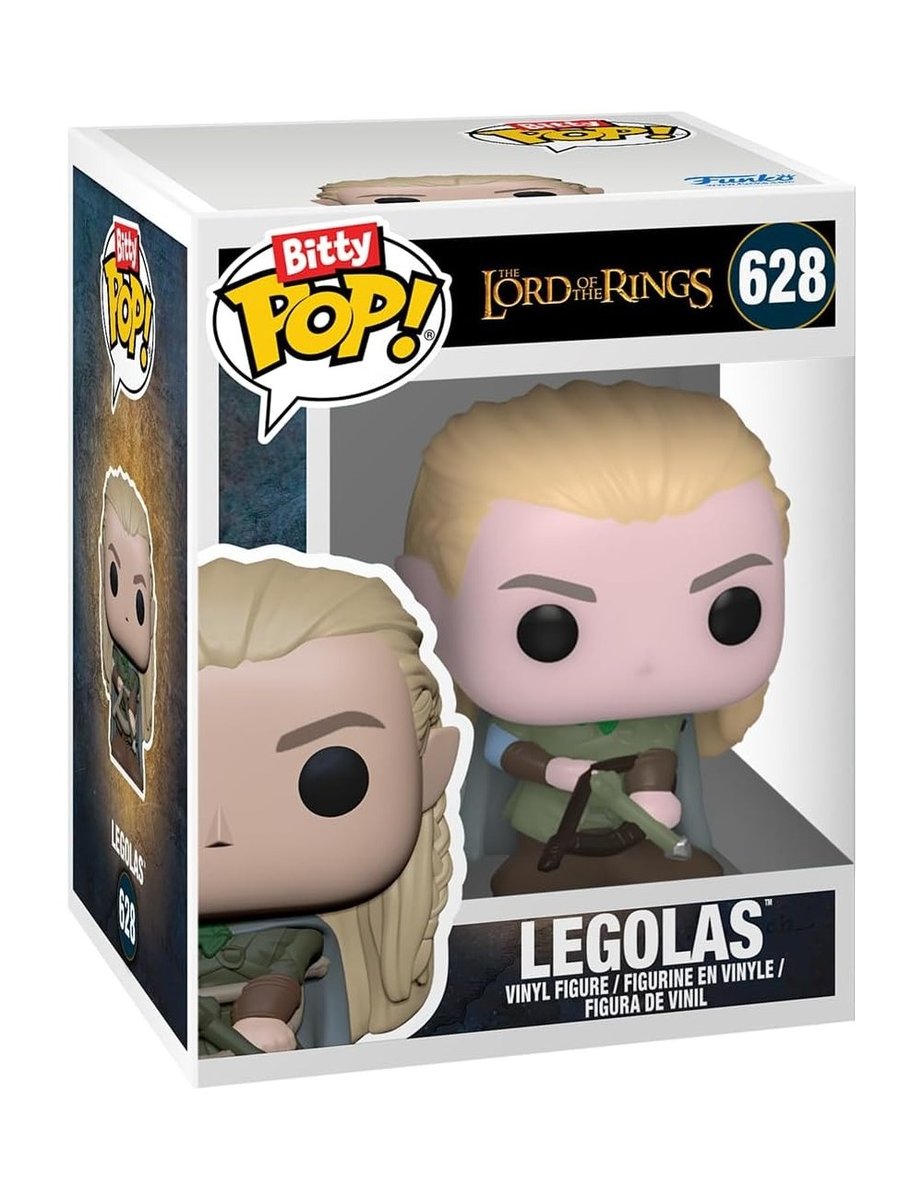 funko pop! the lord of the rings bitty legolas 628 2,5cm figurka ...
