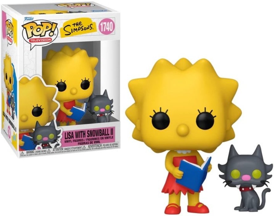 funko pop! the simpsons & buddy 1740 lisa & snowball ii - Funko POP ...