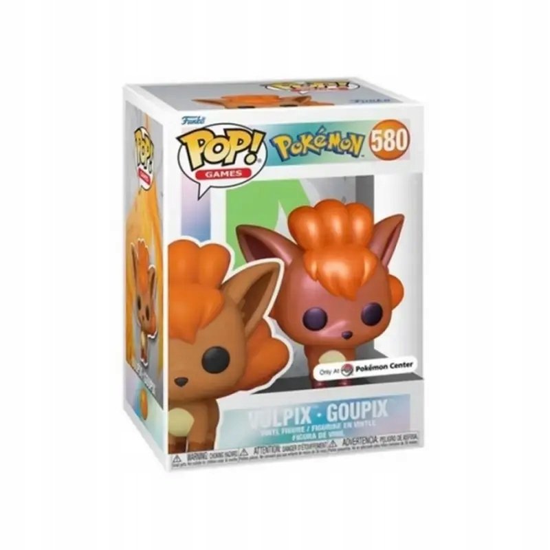 Funko POP! Vulpix - Pokemon (Pearl) #580 Pokemon center - Funko POP ...