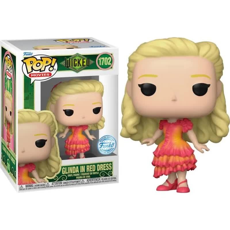 Funko pop! wicked (2024) - glinda in red dress #1702 (exclusive ...