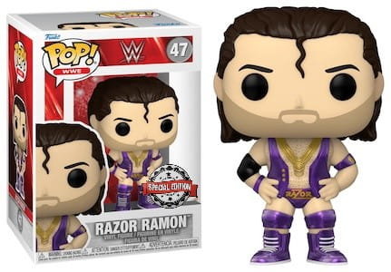 Funko POP! WWE, figurka kolekcjonerska, Razor Ramon, Edycja Specjalna ...