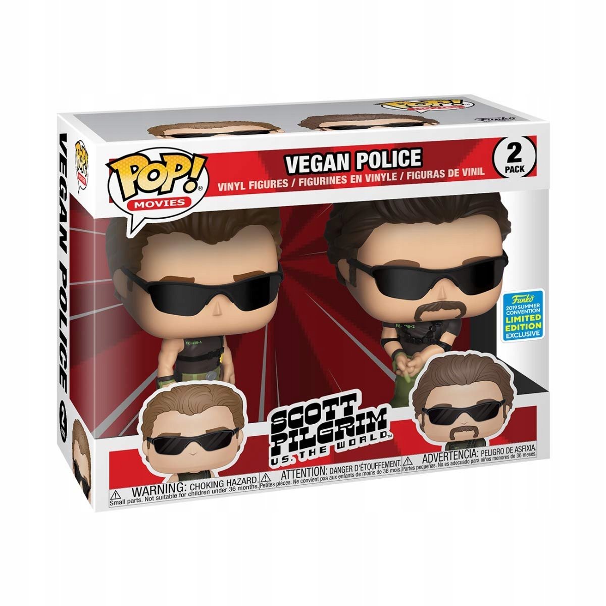 Funko Scott Pilgrim VS The World Vegan Police 2019 Summer Convention ...