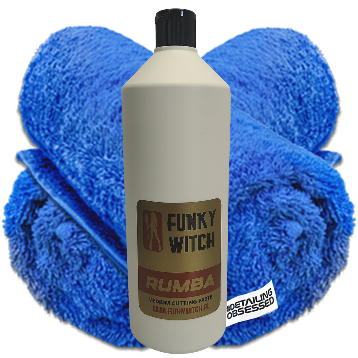 FUNKY WITCH RUMBA MEDIUM CUTTING PASTE 1000ml średnio tnąca pasta ...
