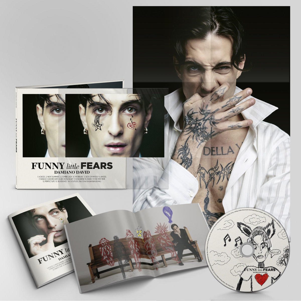 FUNNY little FEARS - 1 CD Deluxe - Damiano David | Muzyka Sklep EMPIK.COM