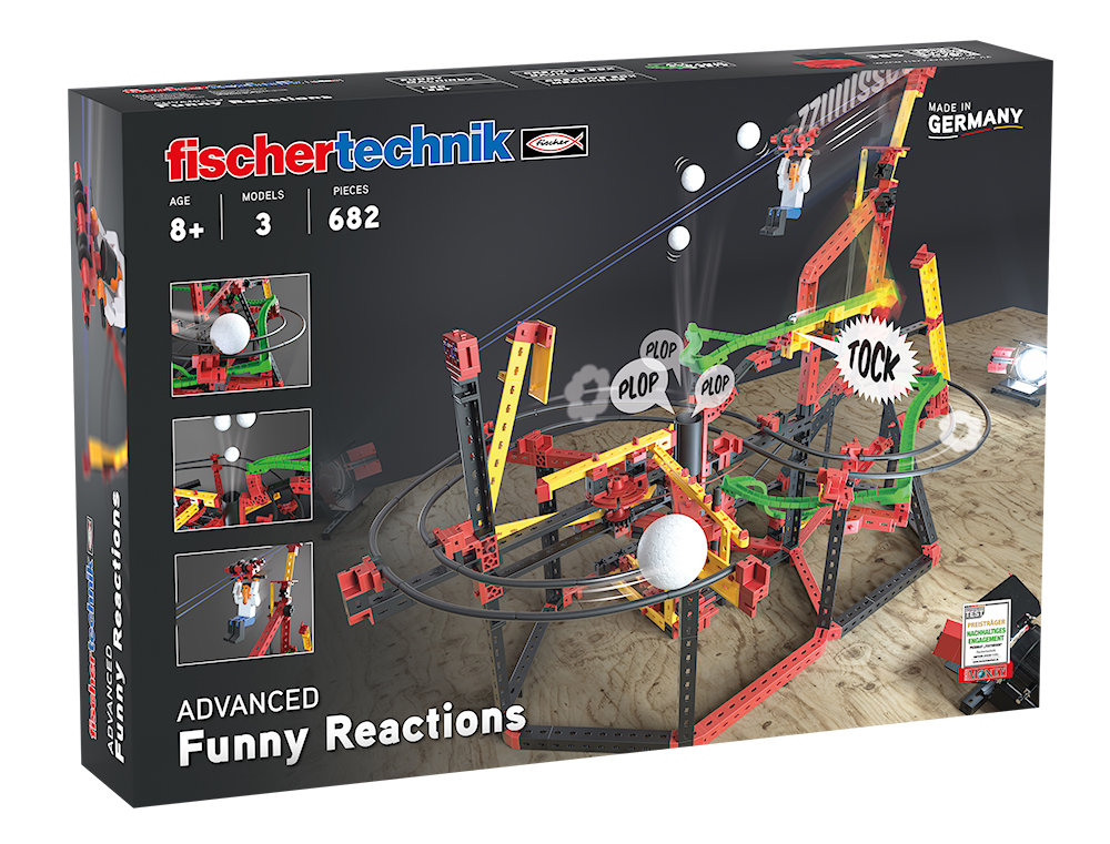 Funny Reactions - trzy różne reakcje łańcuchowe akcja-reakcja ...