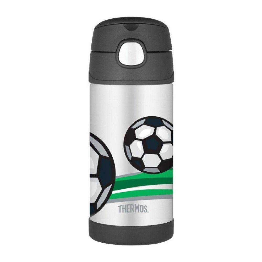 FUNtainer termos dziecięcy ze słomką Thermos - football - Thermos ...