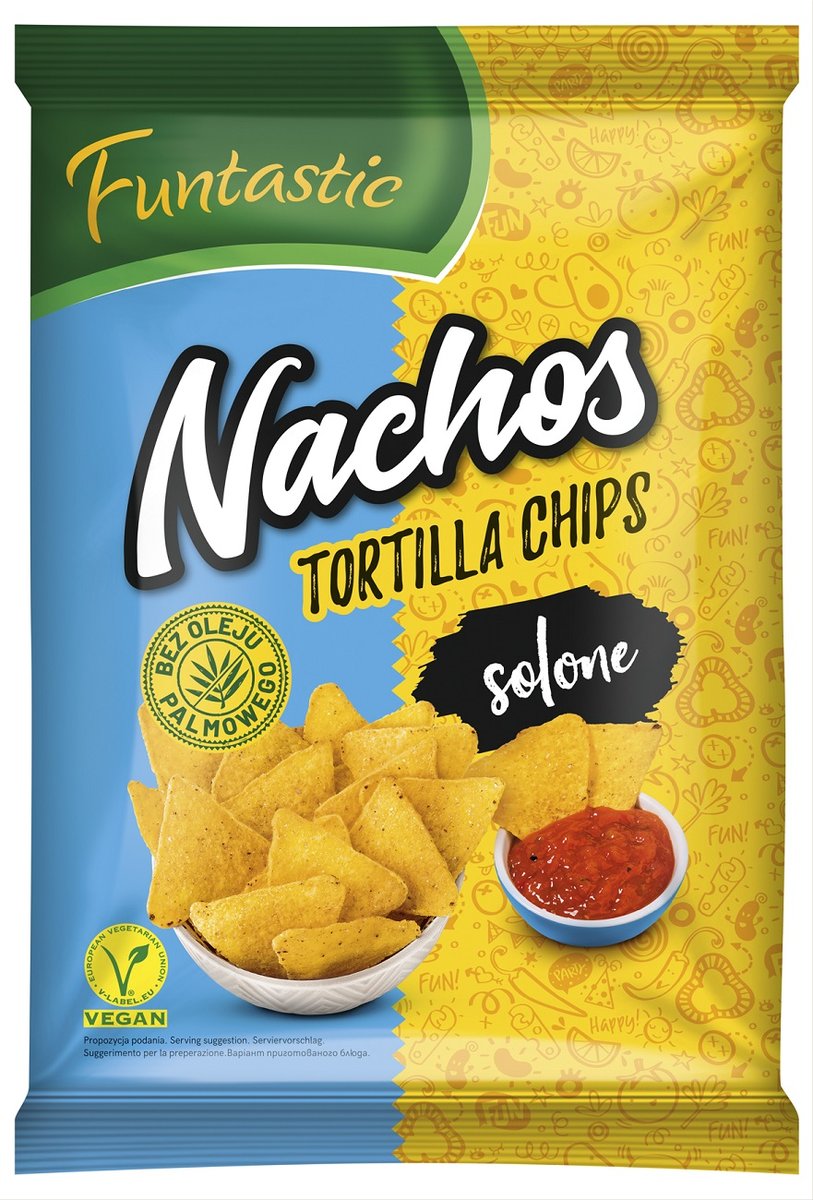 Funtastic Nachos tortilla chips 150 g - Inna marka | Sklep EMPIK.COM
